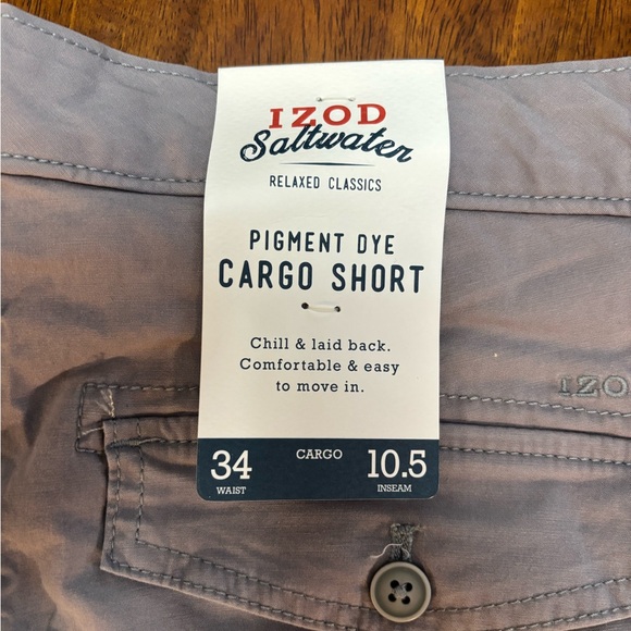 Izod | Shorts | Izod Saltwater Gray Cargo Shorts For Men | Poshmark